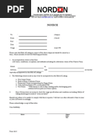 Letters of Protest (Sample) | PDF | Cargo | Freight Transport