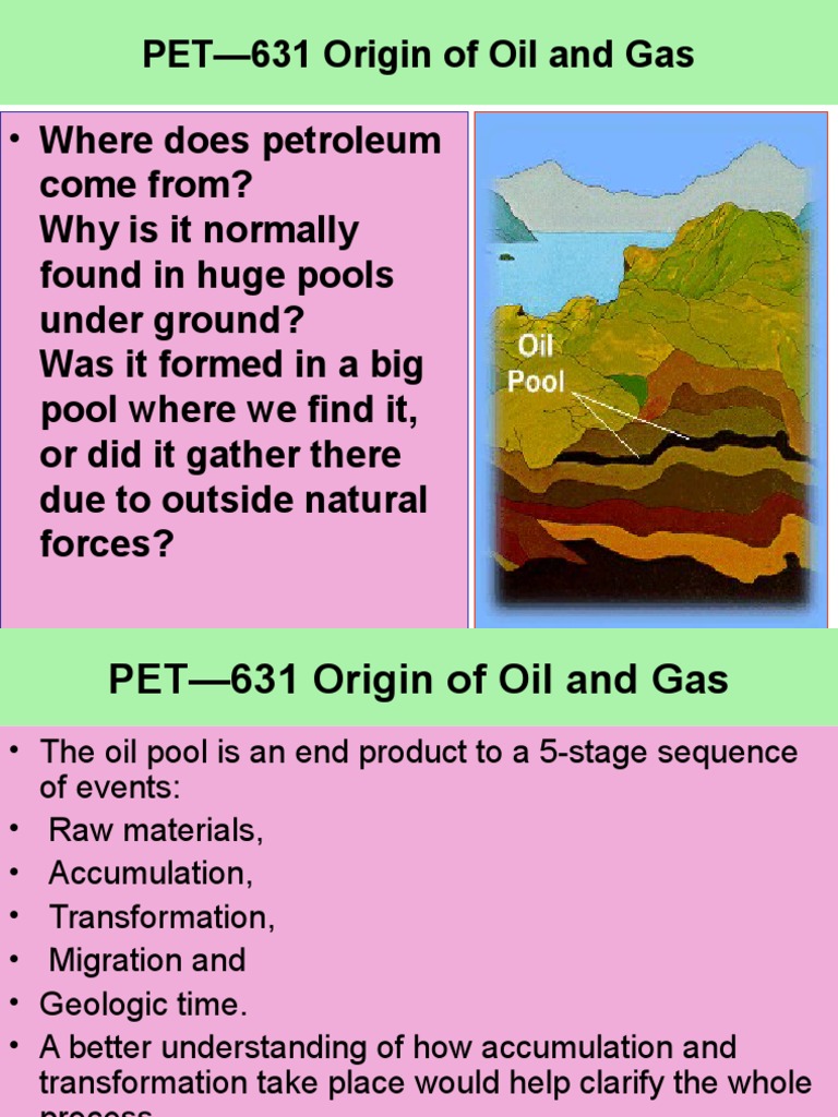 Origin of Oil and Gas | Carbon Dioxide | Plankton