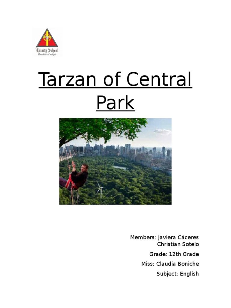 Tarzan of Central Park: The Story of Bob Redman, a Man Who Lived Among ...