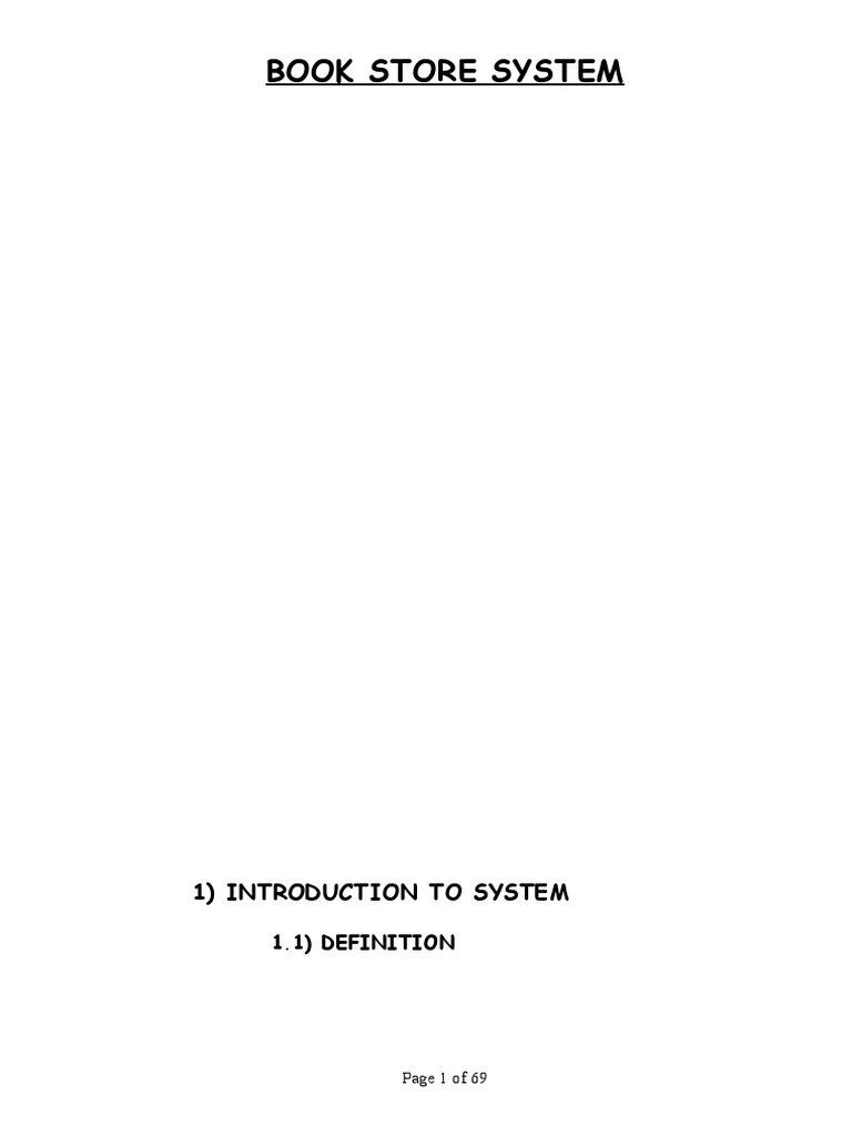 Bookstore System | PDF | Oracle Database | Databases