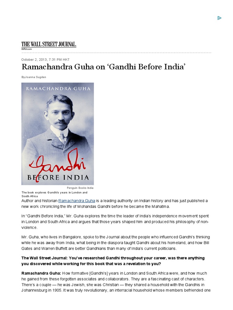 Rama Chandra Guha | PDF