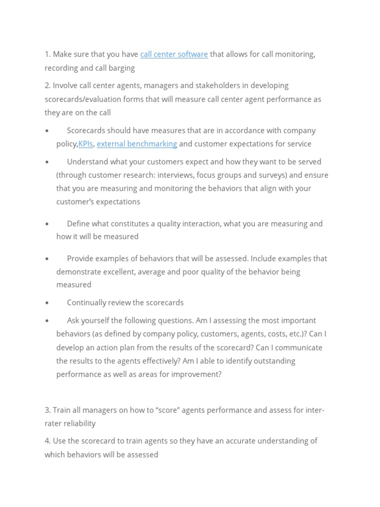 Call Center Activity | PDF | Call Centre | Performance Indicator