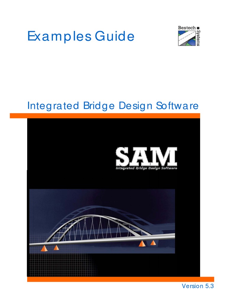 SAM Design Example | PDF | Prestressed Concrete | Bending