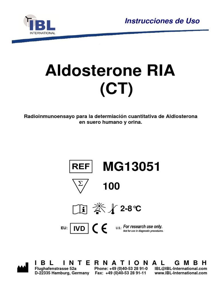 Protocolo RIA PDF | PDF | Sodio | Laboratorios