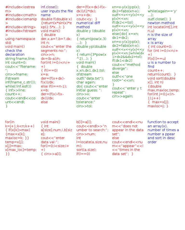 Cheat Sheet Engin 135 Exam 3 | PDF | Computers