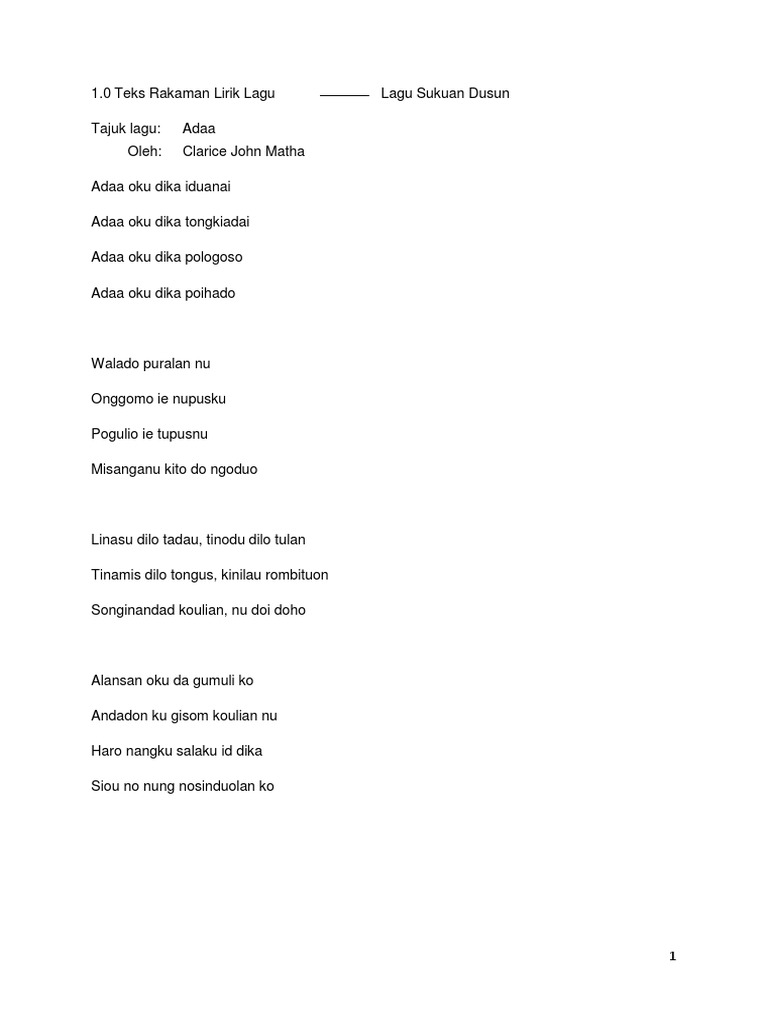 Assignment BM Fonetik Dan Fonologi | PDF