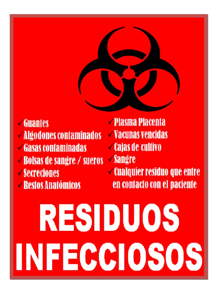Logotipo De Residuos Infecciosos