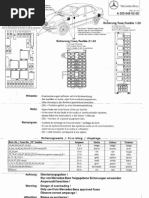 w203 Fuse Box Diagram | PDF | Trunk (Car) | Headlamp