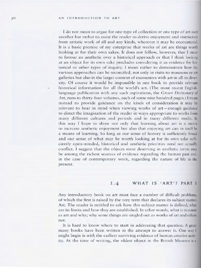 Charles Harrison - What Is Art? (Parts 1 & 2) | PDF