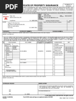 Declaration Page Sample Homeowners 12 | PDF | Insurance | Home Insurance