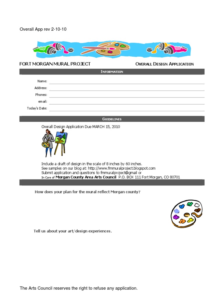 Mural Overall Application 21510 | PDF