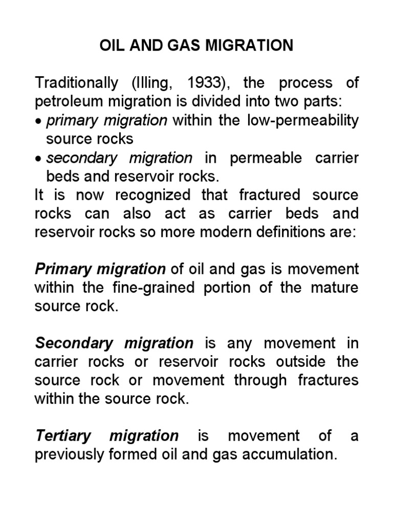 Petroleum Migration | PDF