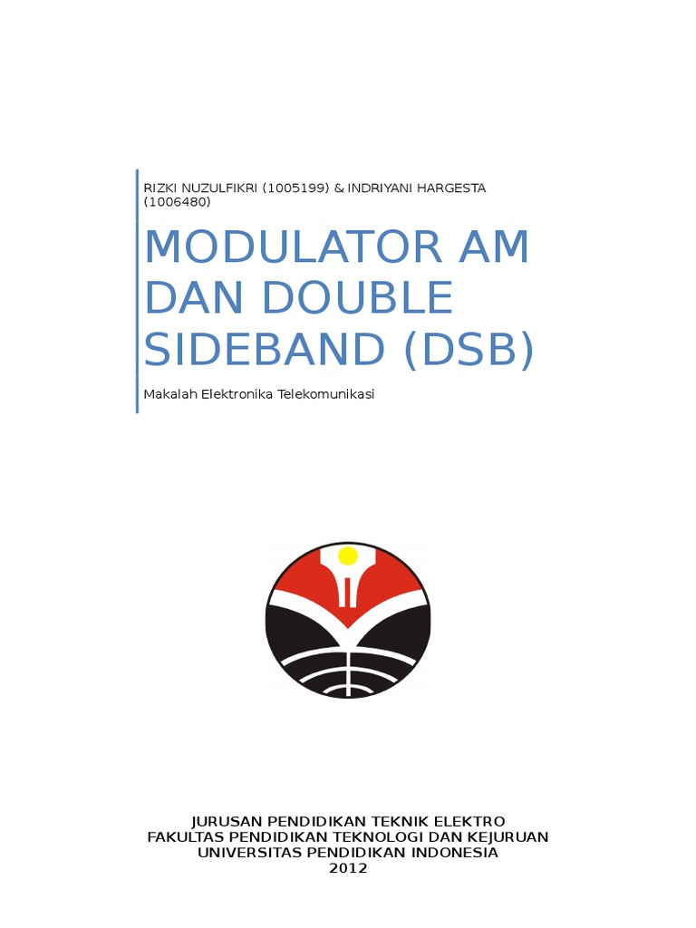 Modulasi AM Dan DSB | PDF