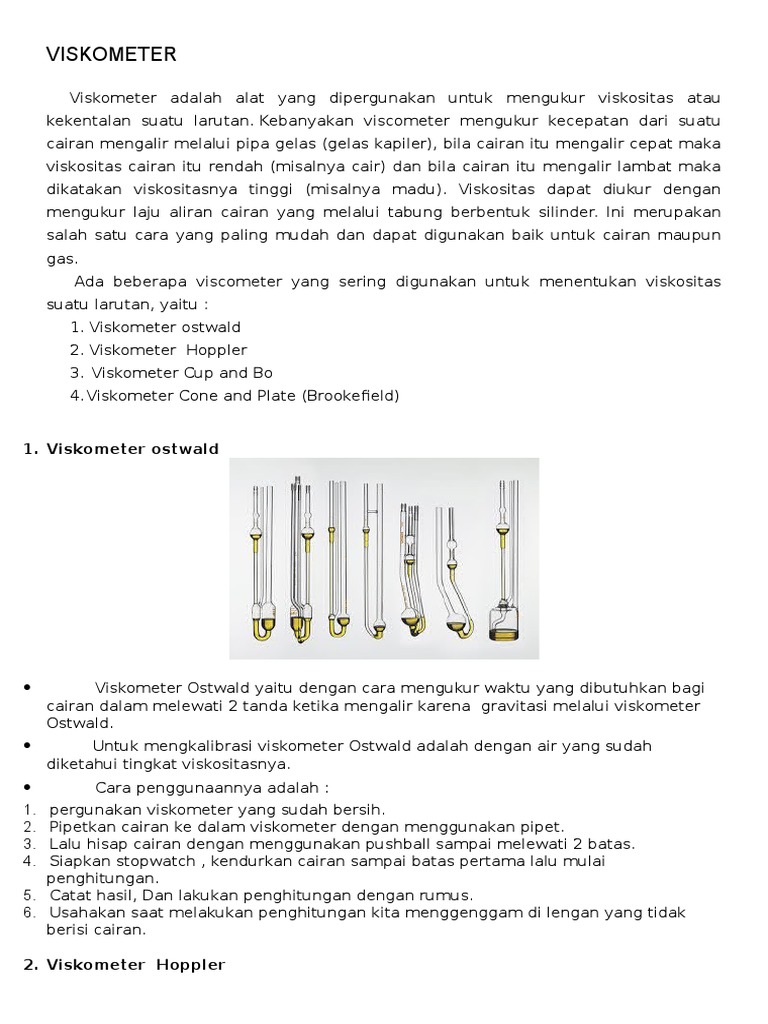 Viskometer | PDF