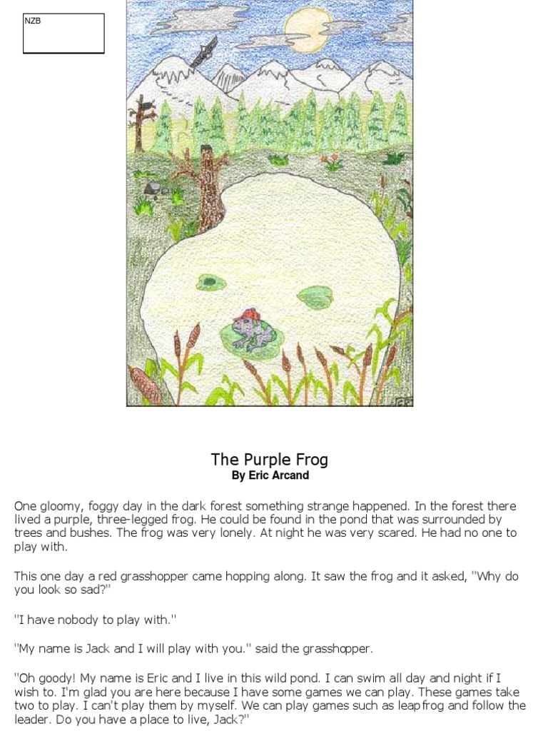 The Purple Frog: by Eric Arcand | PDF
