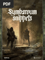 Symbaroum Fillable Character Sheet | PDF
