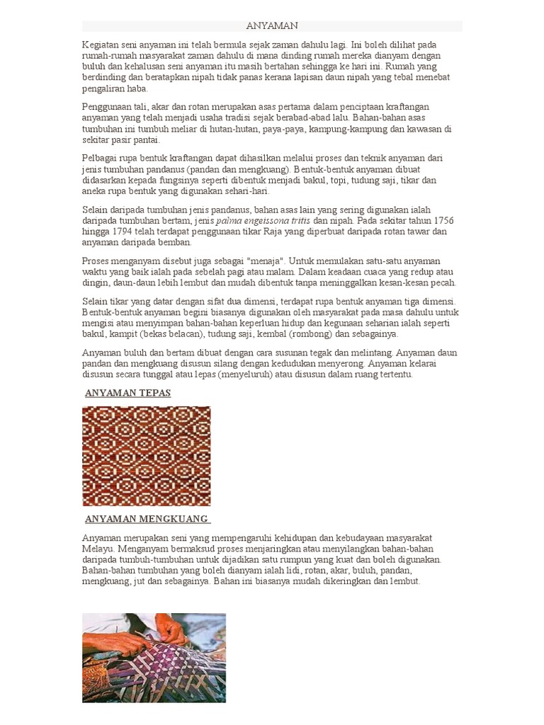 ANYAMAN | PDF