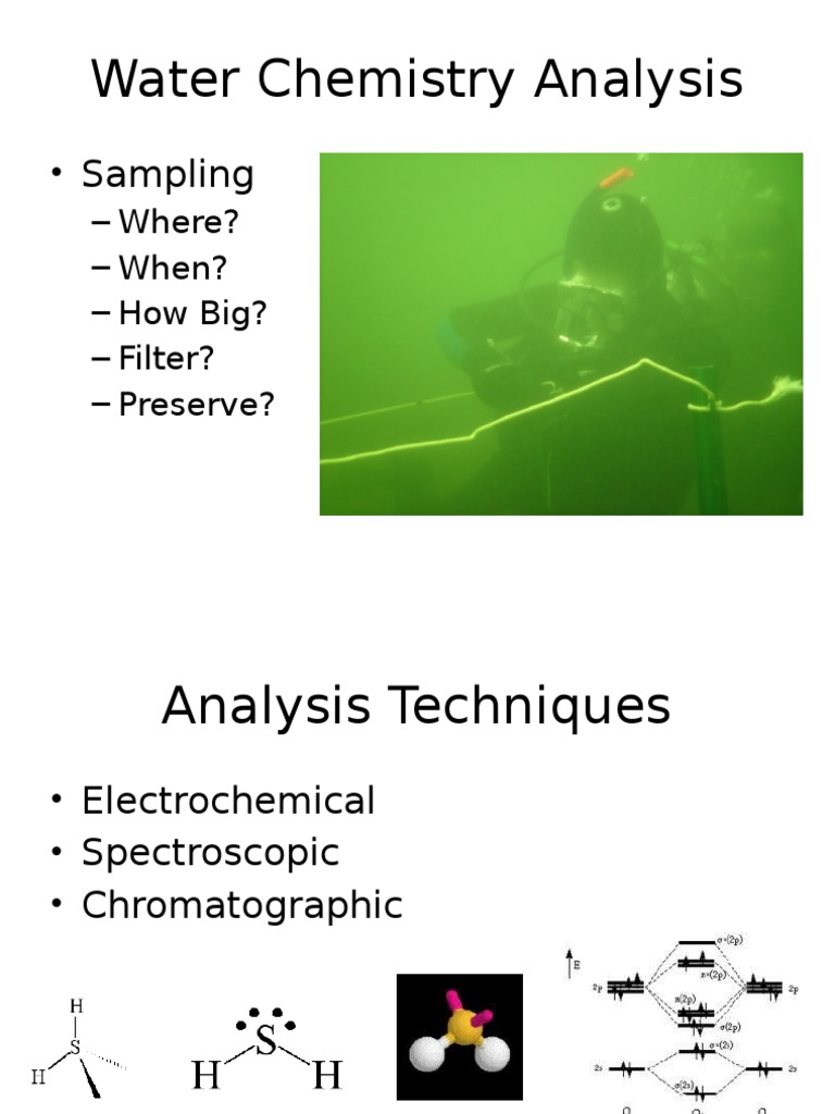 Water Chemistry Analysis: - Sampling | PDF