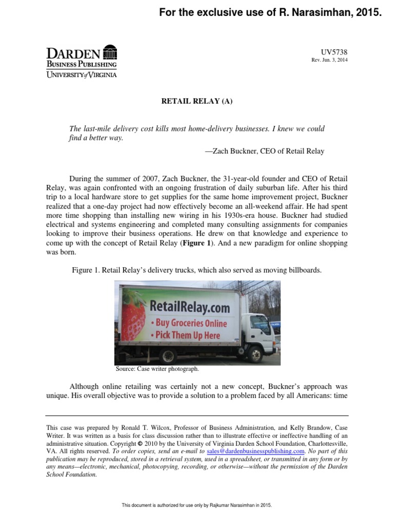 RR | PDF | Grocery Store | Retail