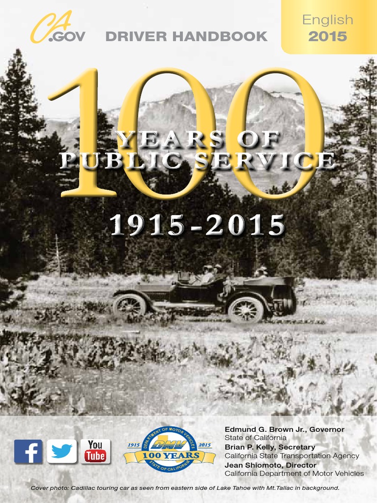 dl600 California Driver Handbook PDF | PDF | Business