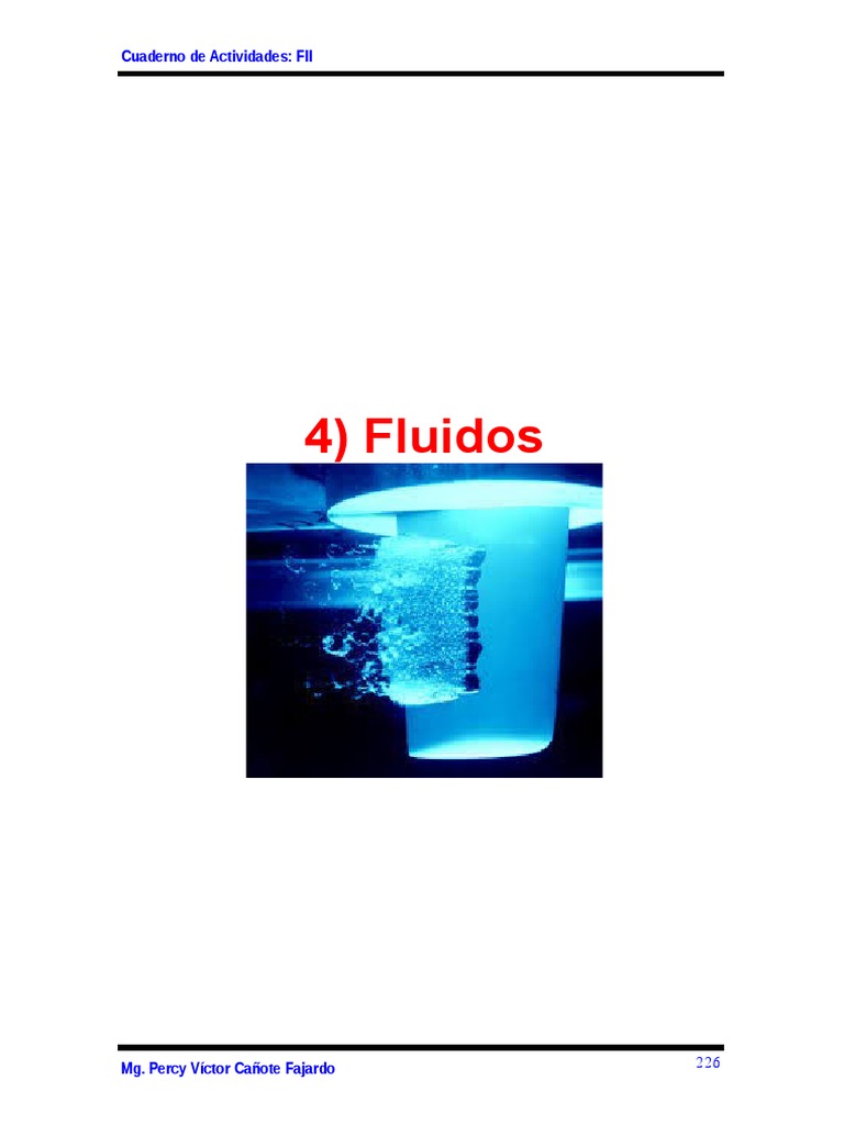Cap 4 Fluidos | PDF