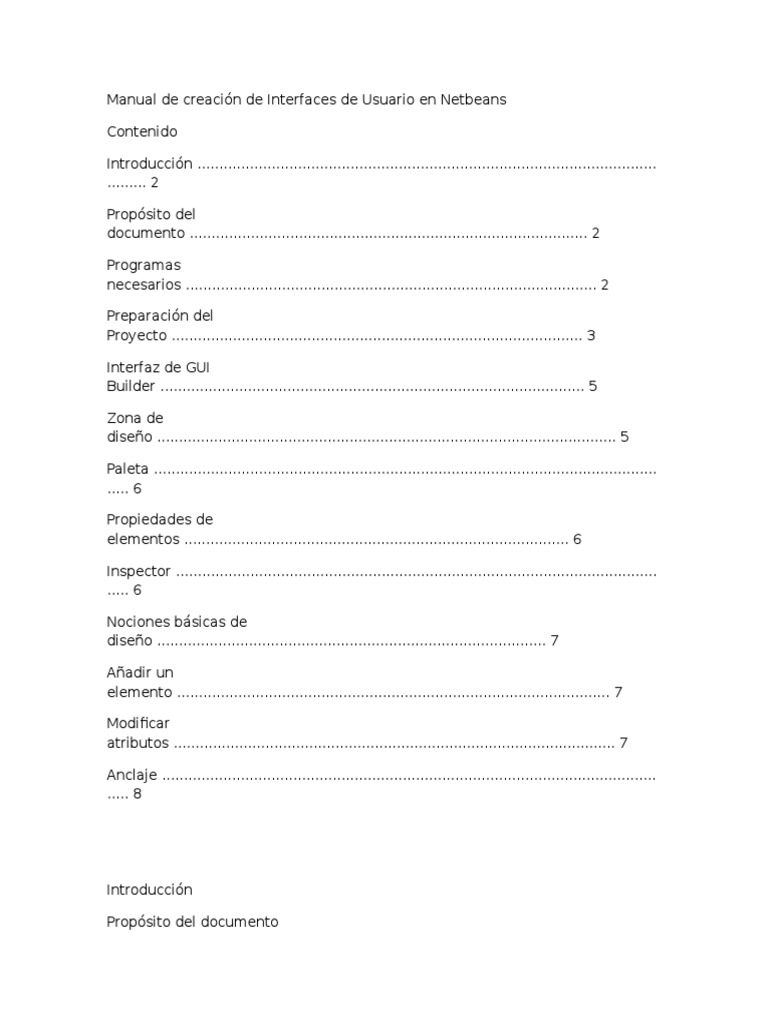 Manual de Creación de Interfaces de Usuario en Netbeans | PDF | Ventana (informática) | Java ...