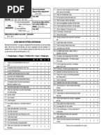 Multidimensional Body-Self Relations Questionnaire (MBSRQ) | PDF ...