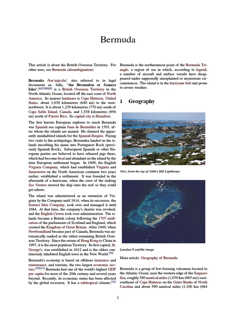 Bermuda | PDF | Bermuda | Privateer