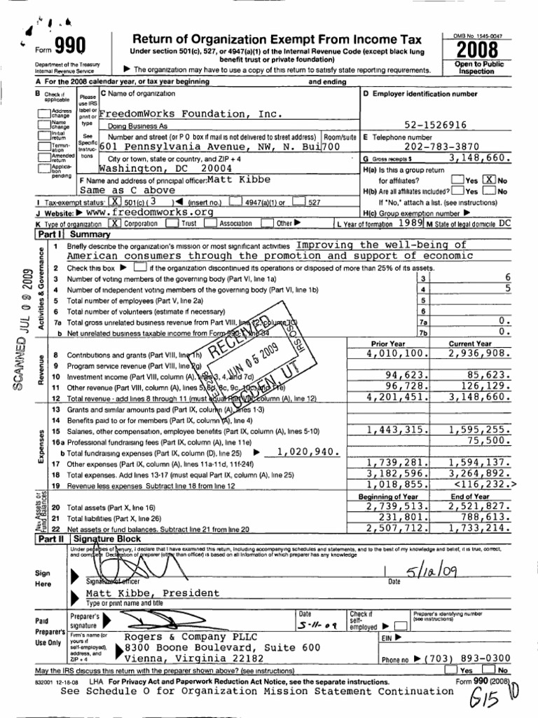 Return of Organization Exempt From Income Tax: LTL$P N | PDF | Irs Tax ...