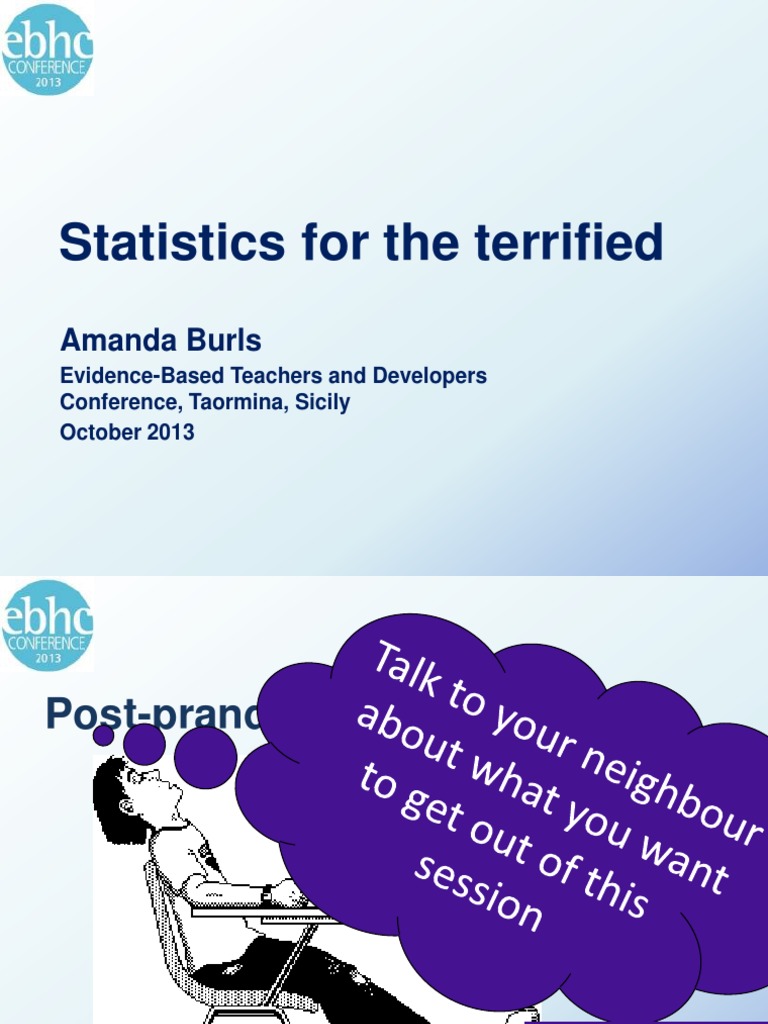 Statistics For The Terrified | PDF | Randomized Controlled Trial ...