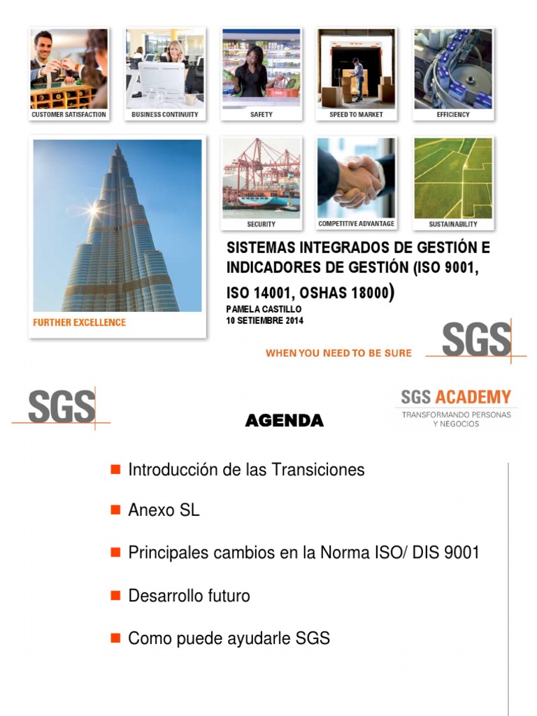 Norma Iso 9001 2015 Sgs | Organización internacional para la ...