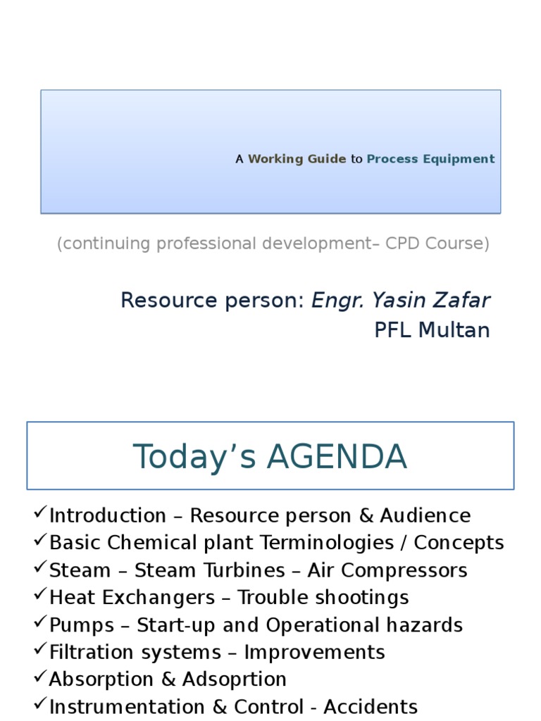 A Working Guide To Process Equipment | PDF | Steam | Heat
