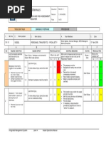 Bunkering Operations Risk Assessment | PDF | Fuel Oil | Risk Assessment