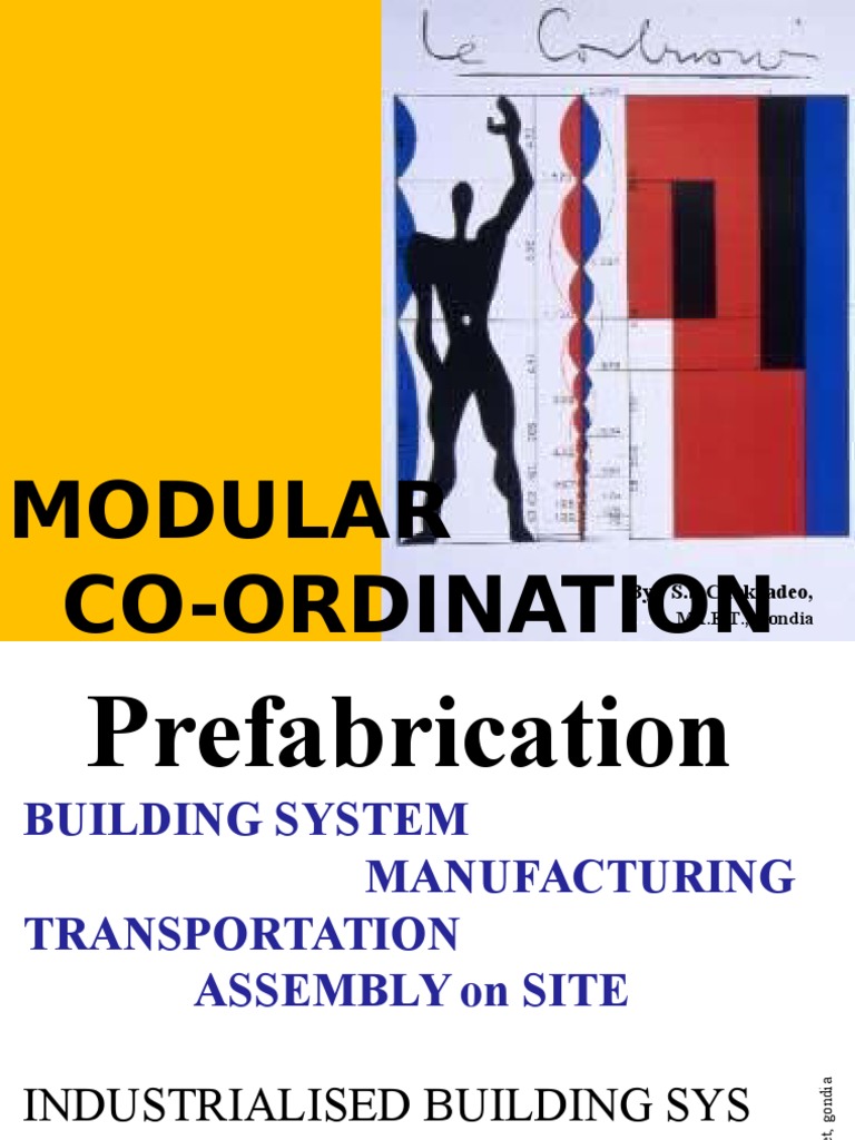 Modular Co-Ordination: By: S.S.Chakradeo | PDF | Modularity | Standardization