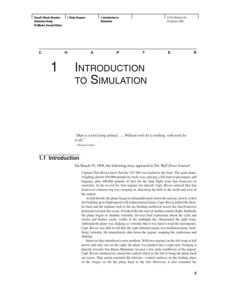 Simulation Using Promodel | PDF | Computer Simulation | Simulation