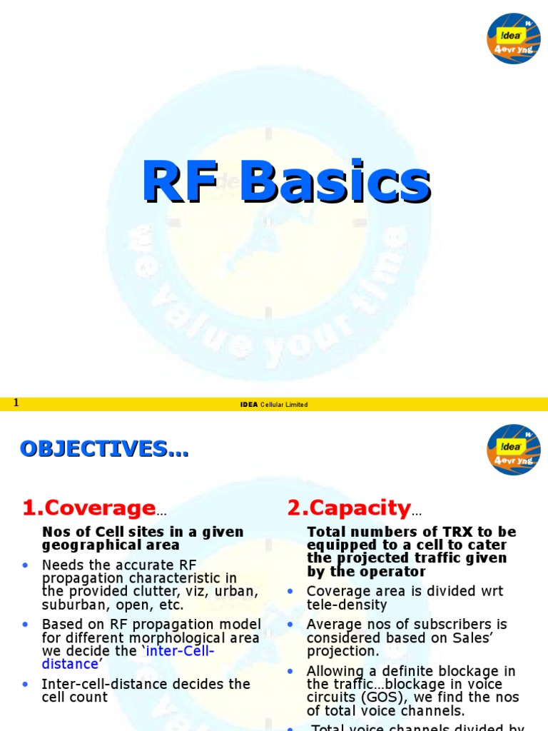 RF Planning Basics | PDF | Radio Frequency | Radio Propagation