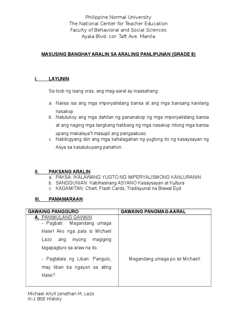 Masusing Banghay Aralin Sa Filipino Tungkol Sa Maikling Kwento | Porn ... Masusing Banghay Aralin Sa Filipino Tungkol Sa Maikling Kwento | Porn ...