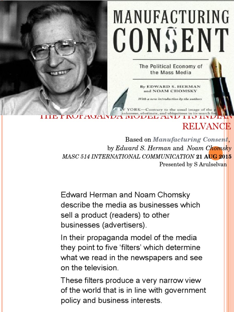 Chomsky - Propaganda - Model - FINAL 20 08 2015 | PDF | Propaganda ...