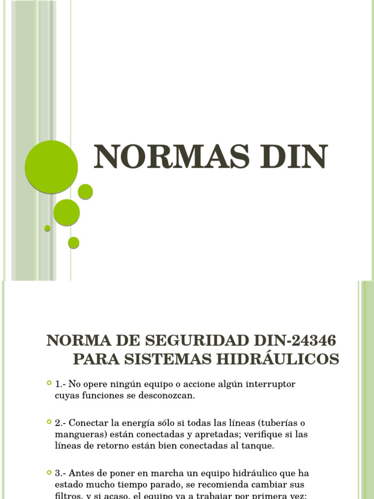Normas DIN | PDF | Energía y recursos | Science