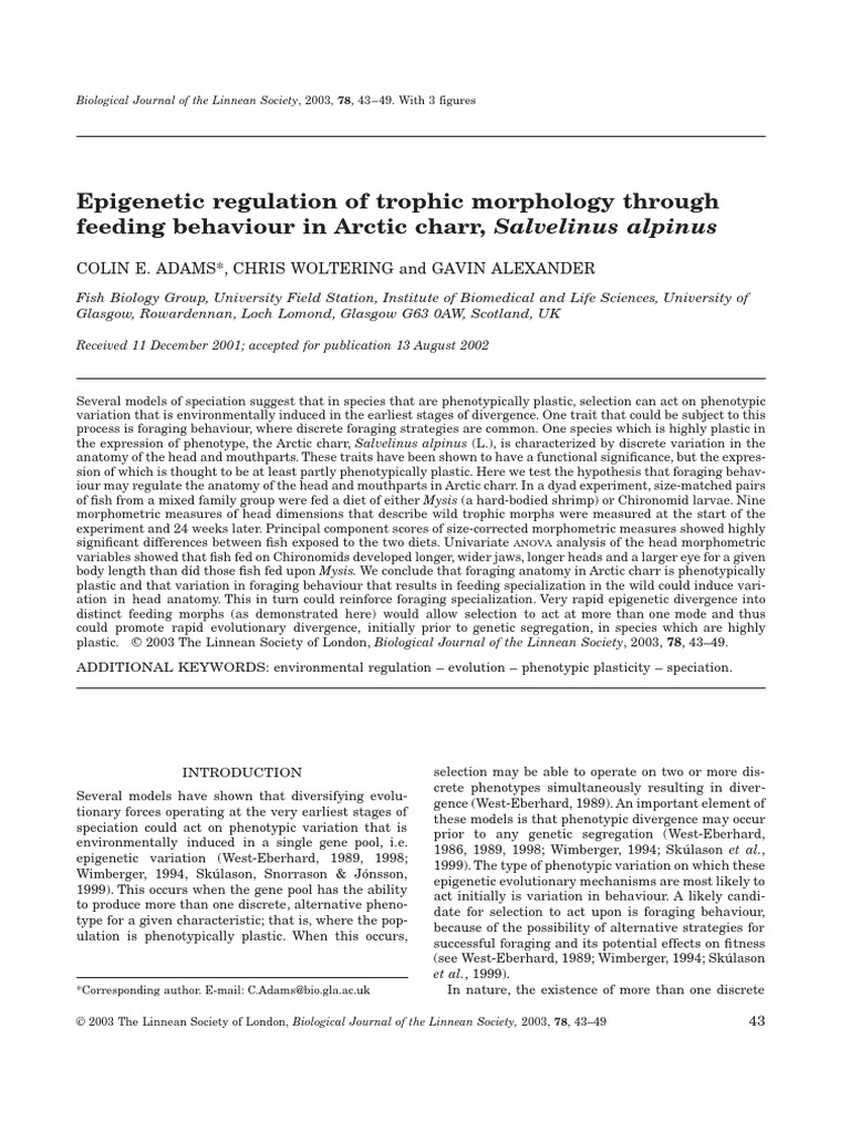 Adams Et Al. 2002 | PDF | Natural Selection | Polymorphism (Biology) Adams Et Al. 2002 | PDF | Natural Selection | Polymorphism (Biology)
