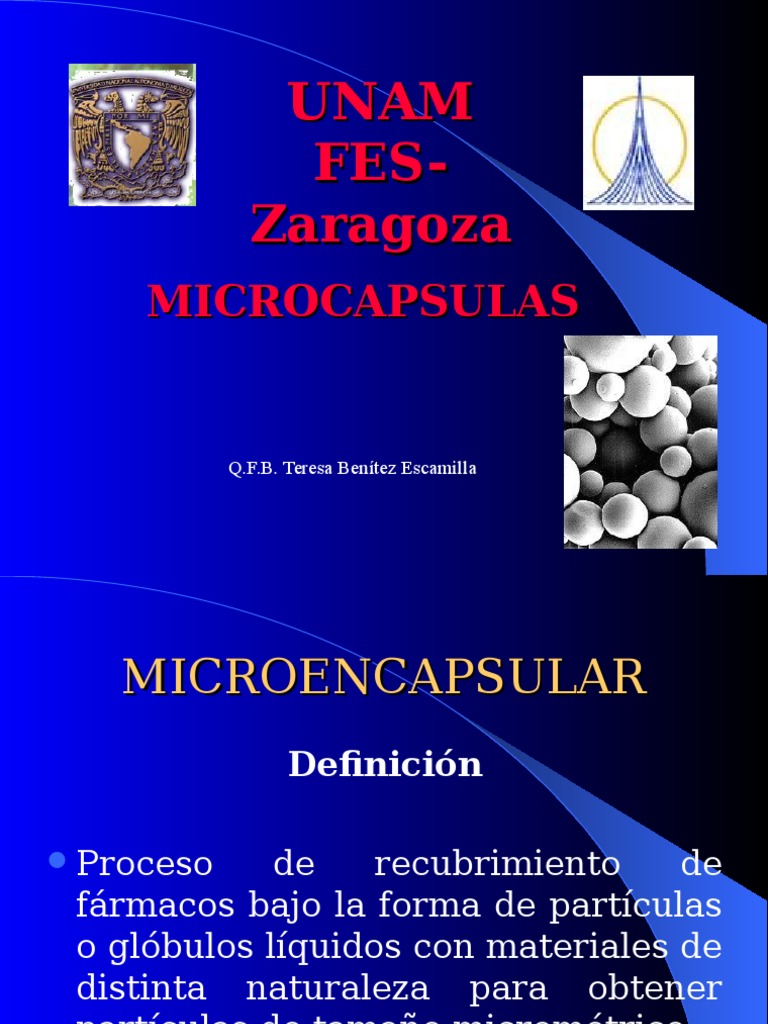 Microcapsulas | PDF | Coloide | Medicamentos con receta