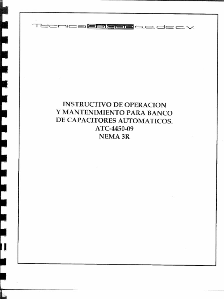 Manual de Operacion | PDF