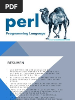 Lenguaje Perl | PDF | Perl | Lenguaje de programación