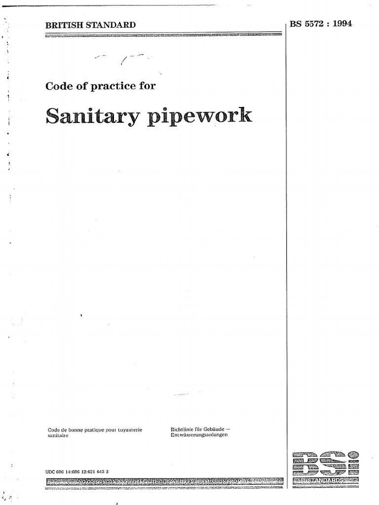 BS 5572:1994 | PDF