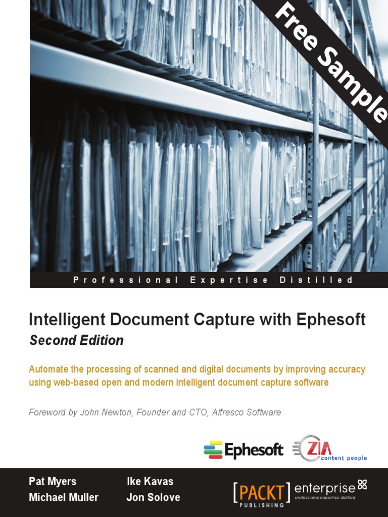 Intelligent Document Capture with Ephesoft - Second Edition - Sample ...