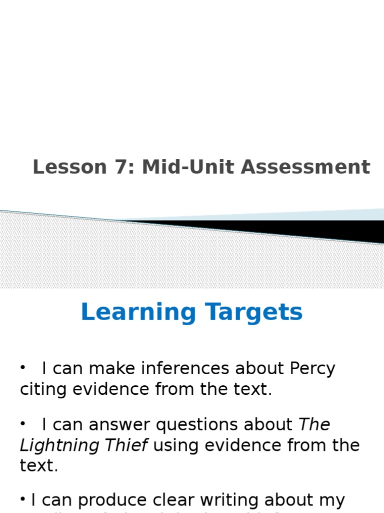 Unit 1 Lesson 7 | PDF