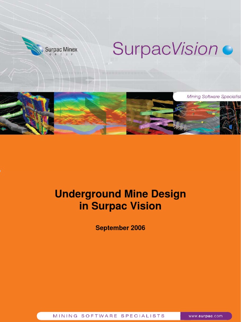 Underground Mine Design | PDF