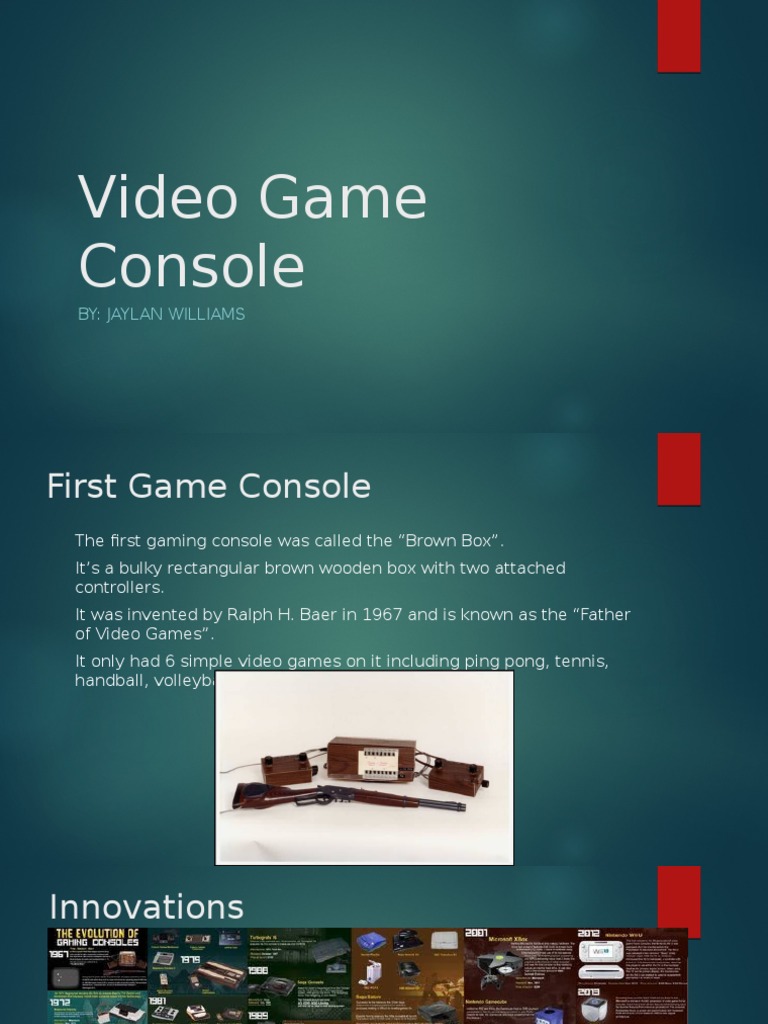 Video Game Consoles | PDF