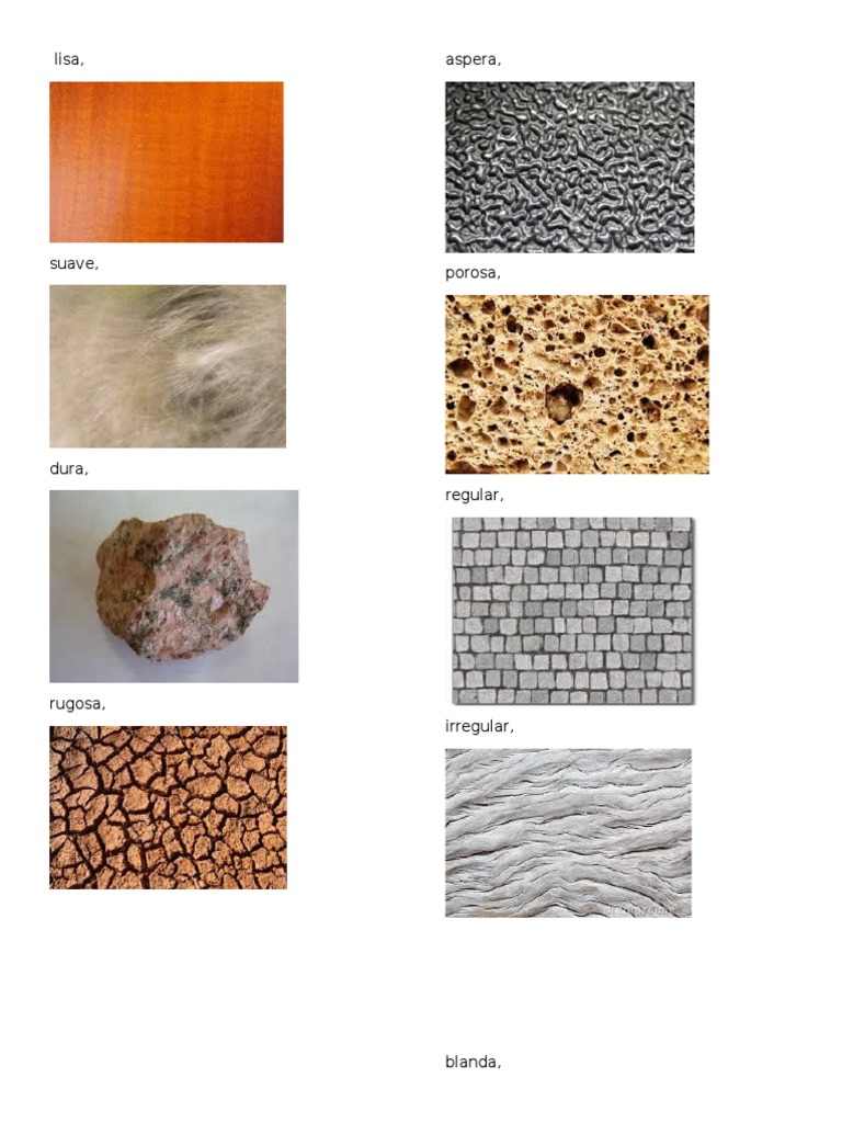 Tipos de Texturas | PDF