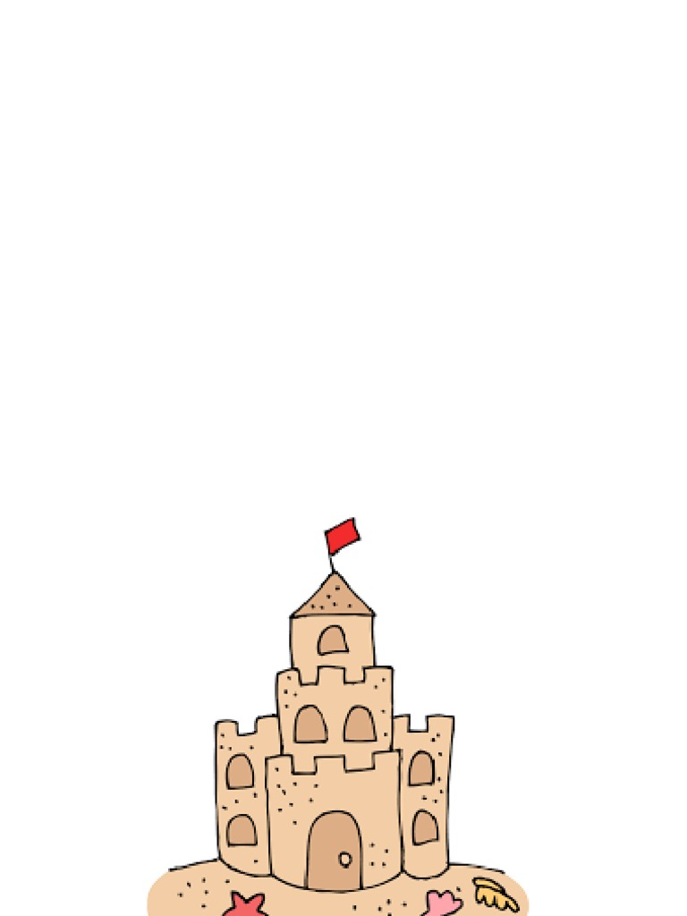 Sandcastle Flashcard | PDF
